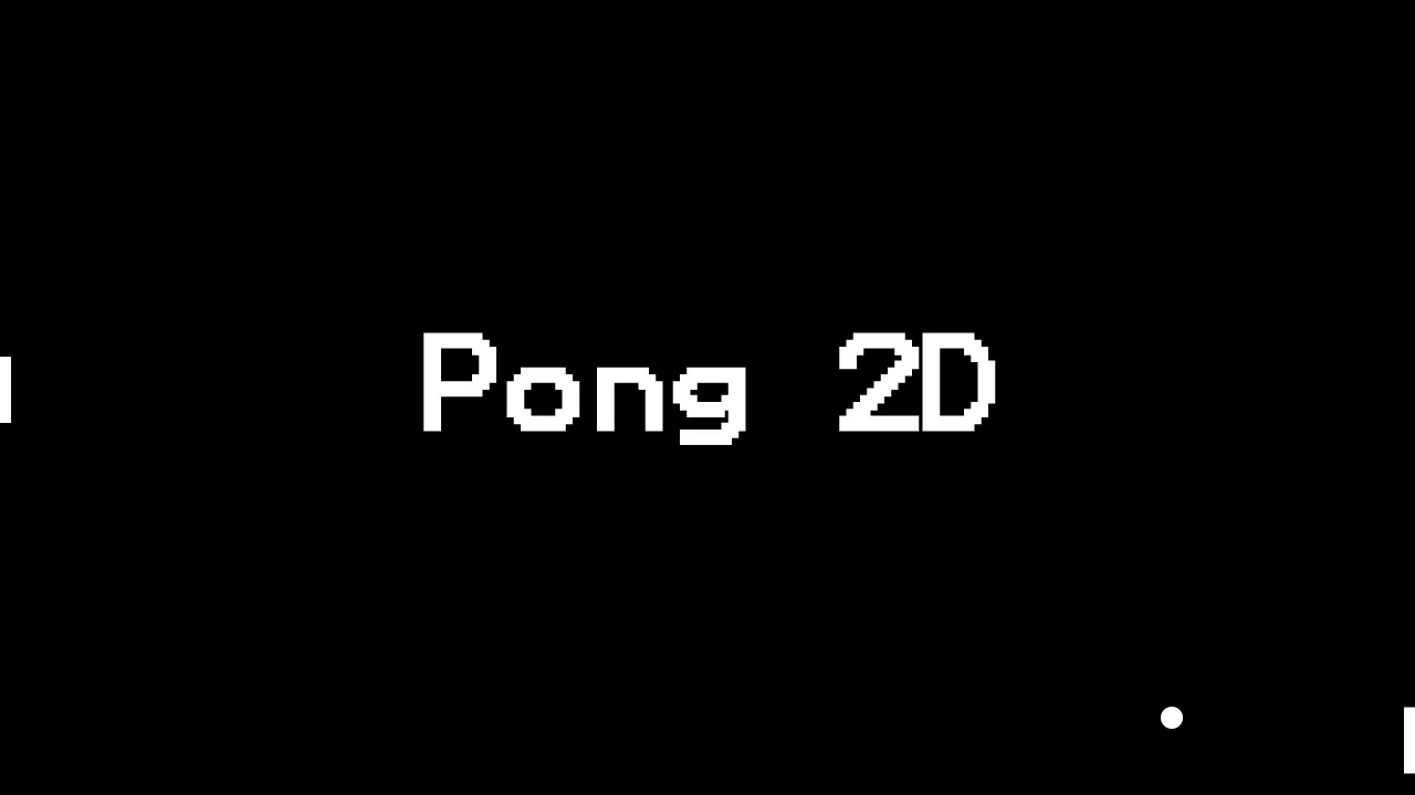 Pong 2d Game Sharp Coder Blog 2291