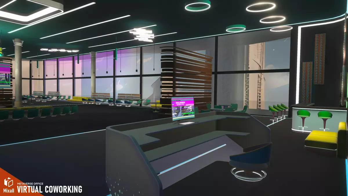 Virtual Coworking Metaverse Office Unity Asset Store Package Review Sharp Coder Blog