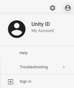Unity Hub Sign In